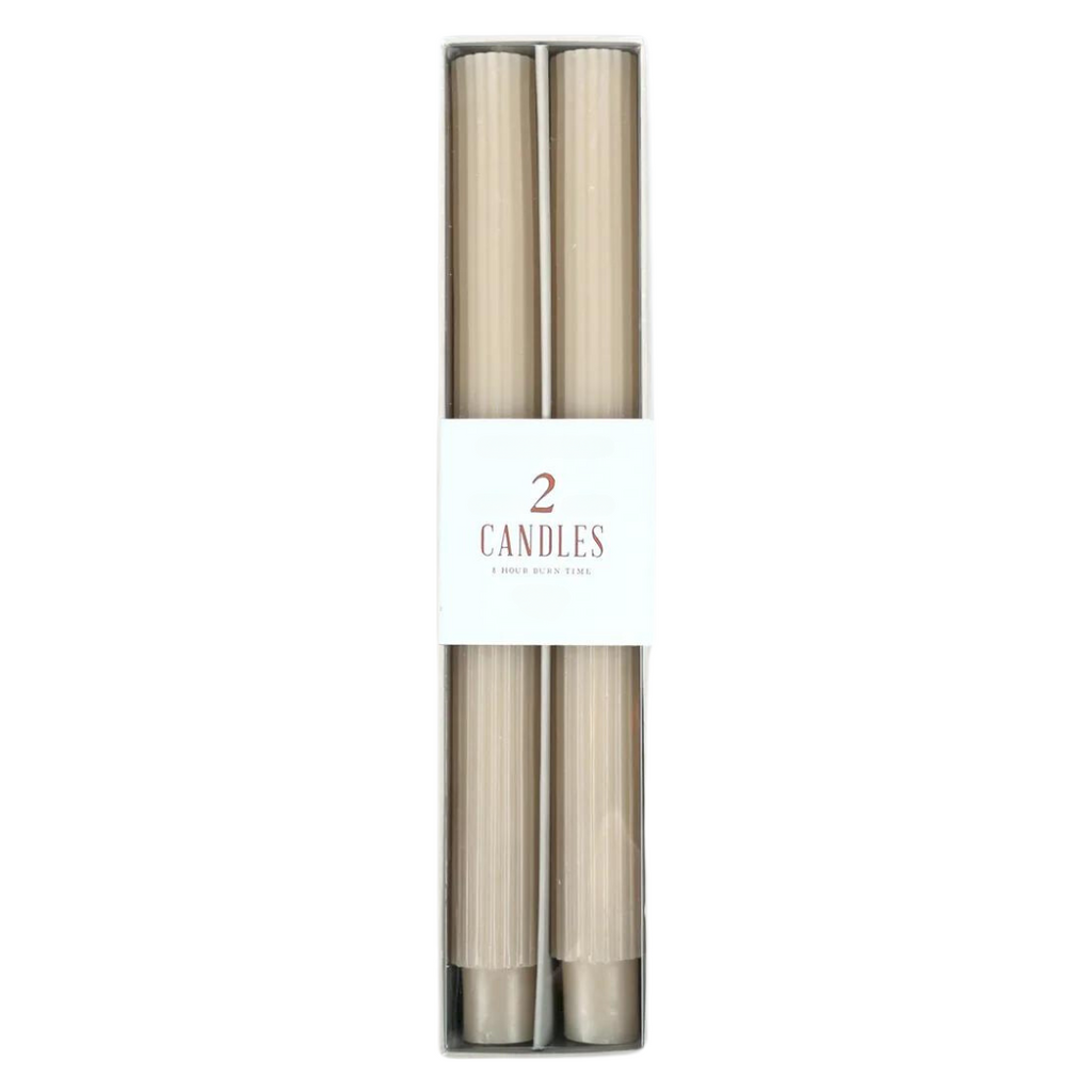 10" Fancy Taper Candles – WHITESTONE STYLE